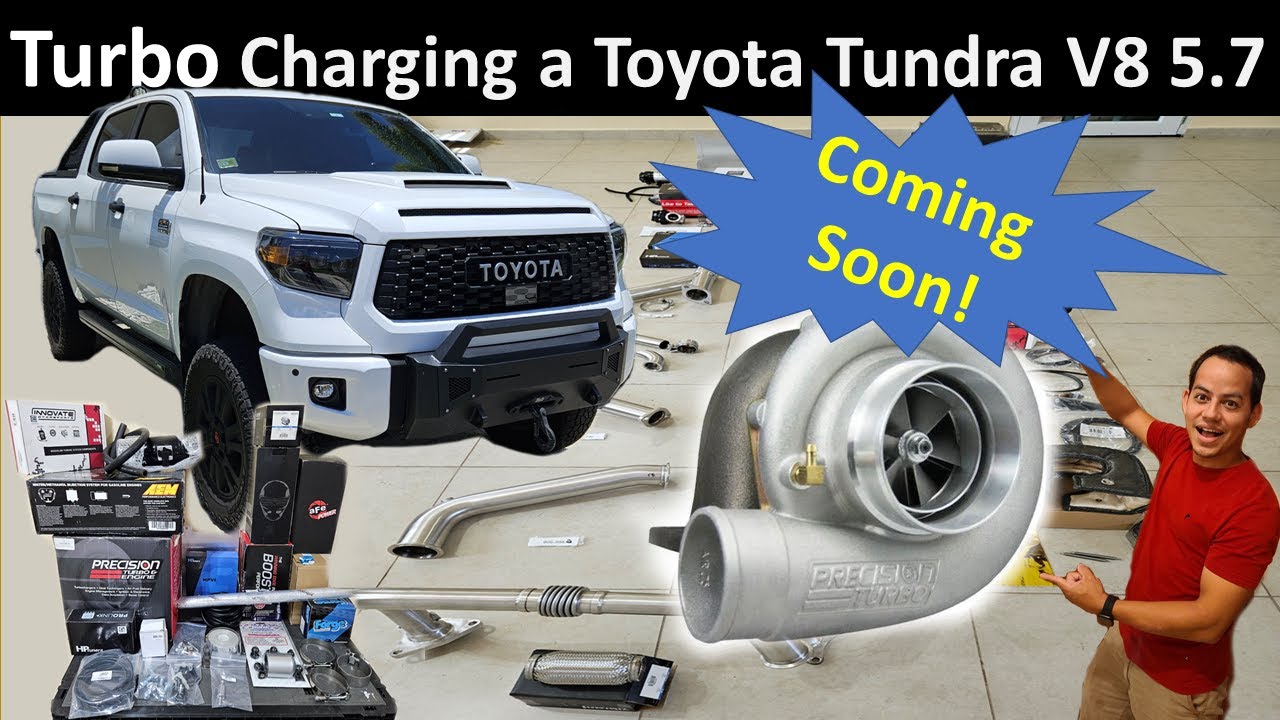 Turbo Charging a Toyota Tundra 5.7L V8 - Coming Soon - YouTube