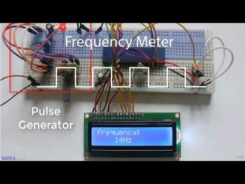 Make Frequency counter use pic microcontroller and code - YouTube