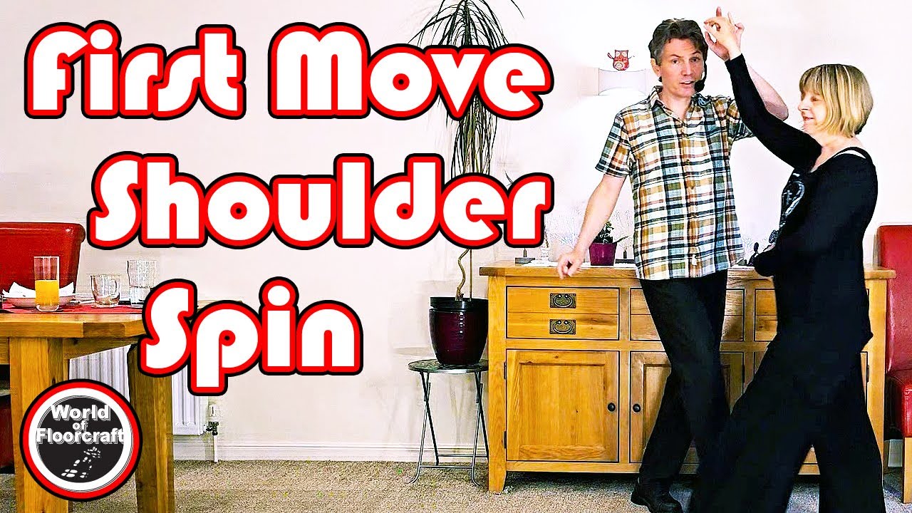 Intermediate Modern Jive - First Move Shoulder Spin - YouTube