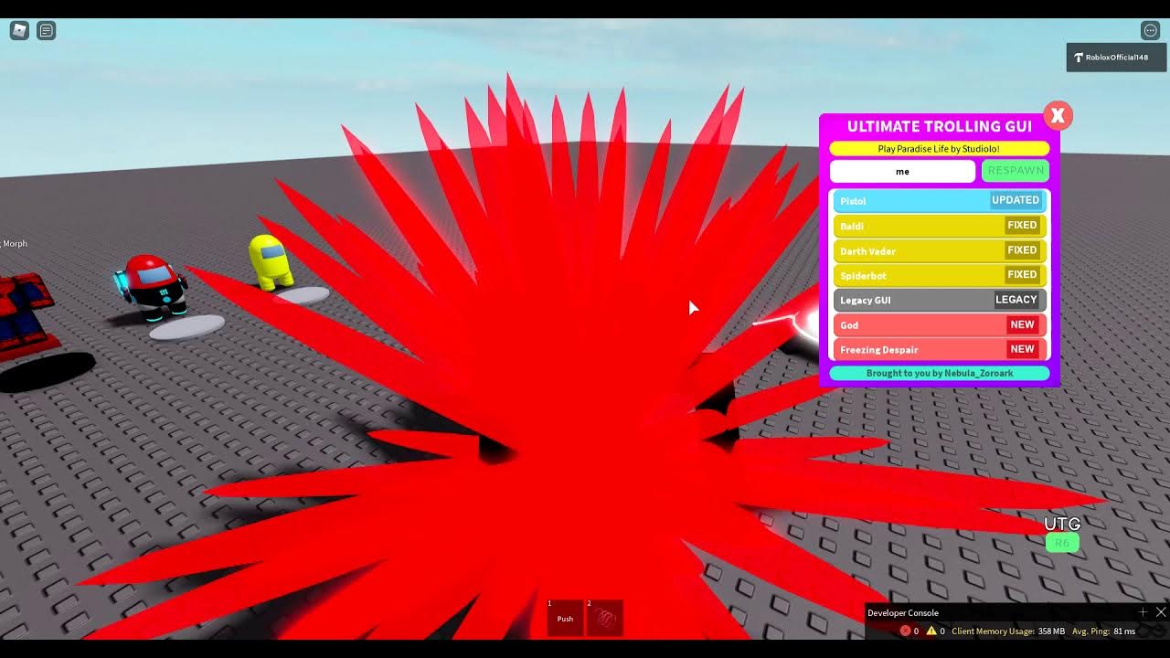 Roblox UTG - YouTube
