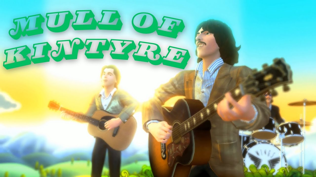 Mull of Kintyre - Music Video (The Beatles Rock Band Customs) - YouTube