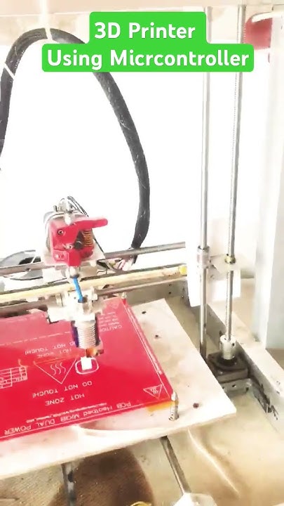 3D printer design using microcontroller #education #microcontroller - YouTube