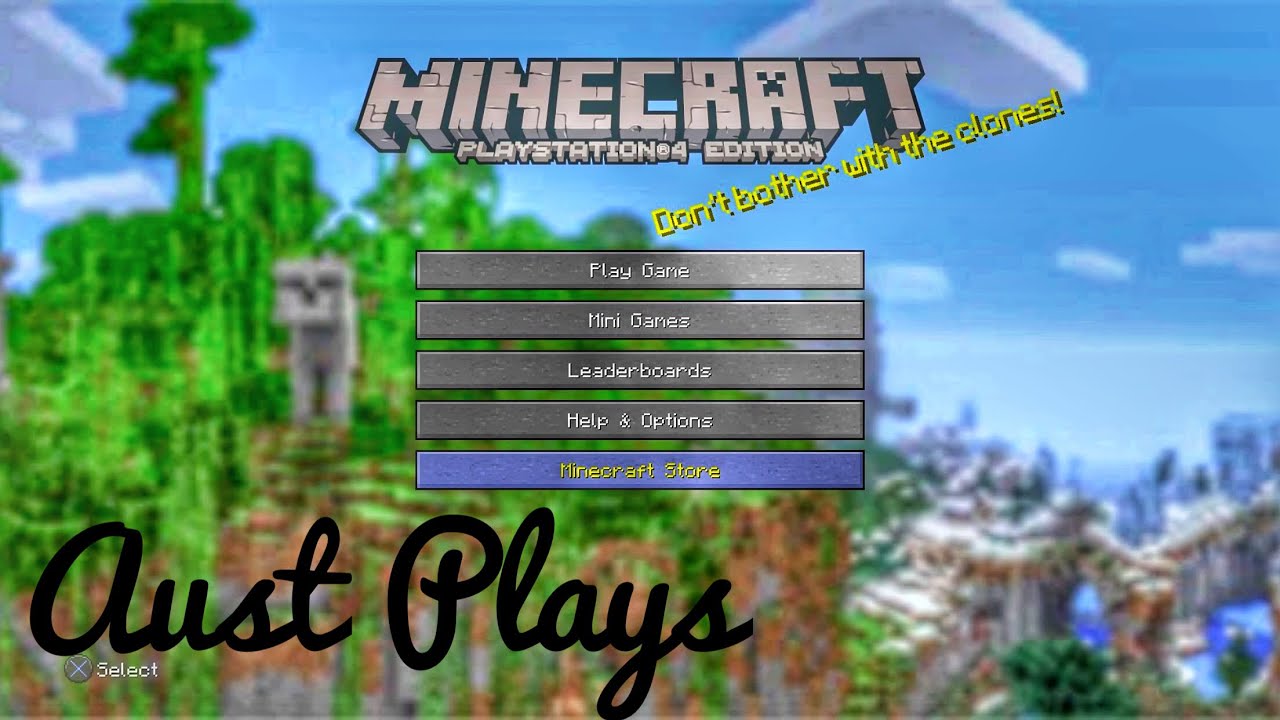 AUST PLAYS MINECRAFT-MINECRAFT LIVESTREAM - ROAD TO 300 SUBS - YouTube