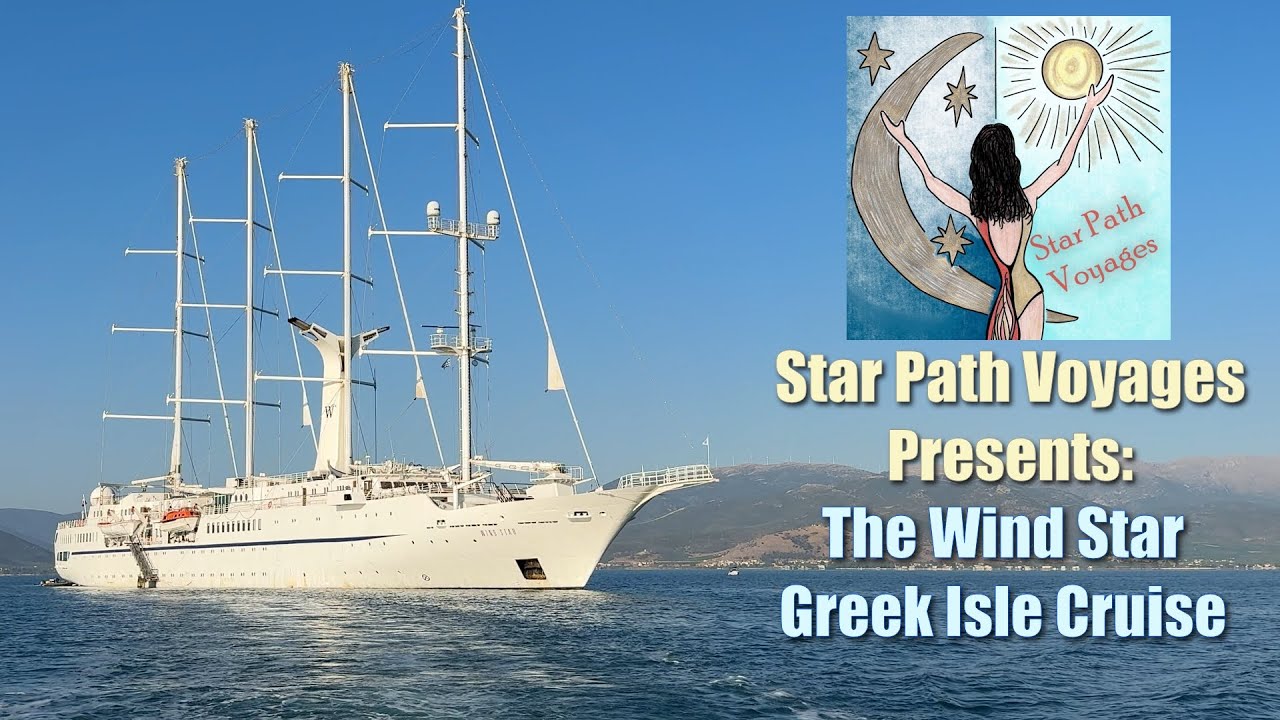 WIND STAR GREEK ISLES CRUISE! Athens, Aegina, Hydra, Mykonos, Santorini ...