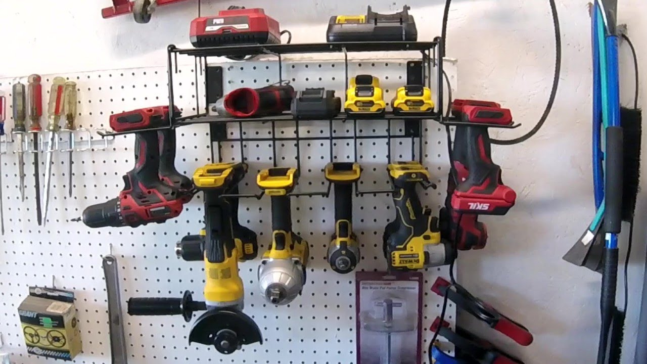 Best Way To Organize Your Power Tools! - YouTube