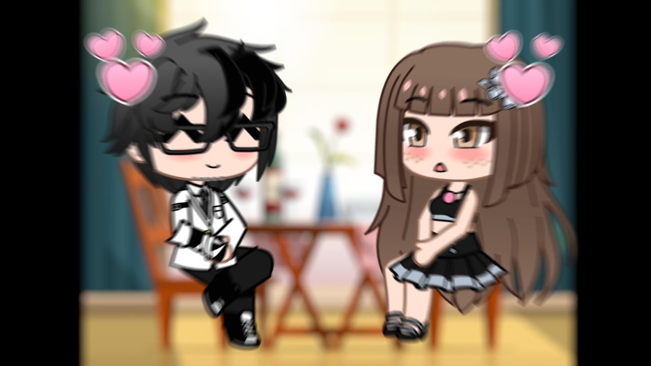Restaurant en amoureux 😍 - GACHA [MEME] - YouTube