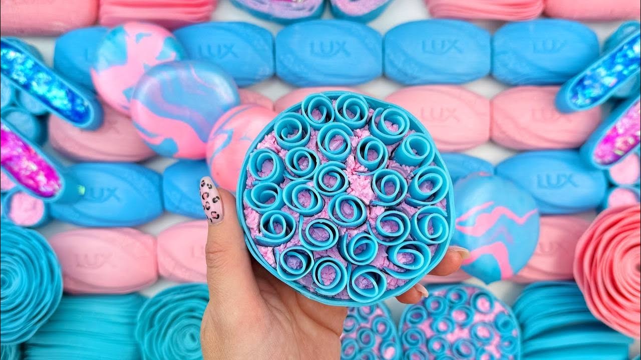 ASMR Soap Extravaganza: Crushing, Cutting, and Crafting with Foam ...