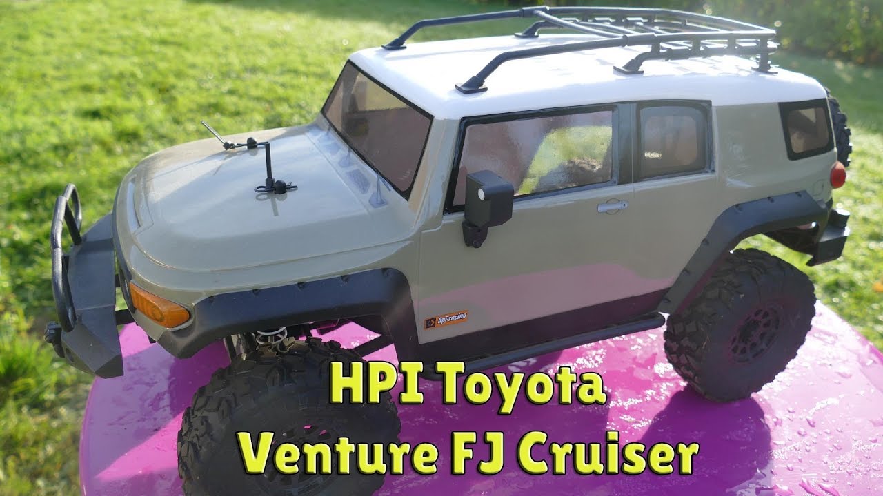 Hpi Toyota Venture FJ Cruiser - YouTube