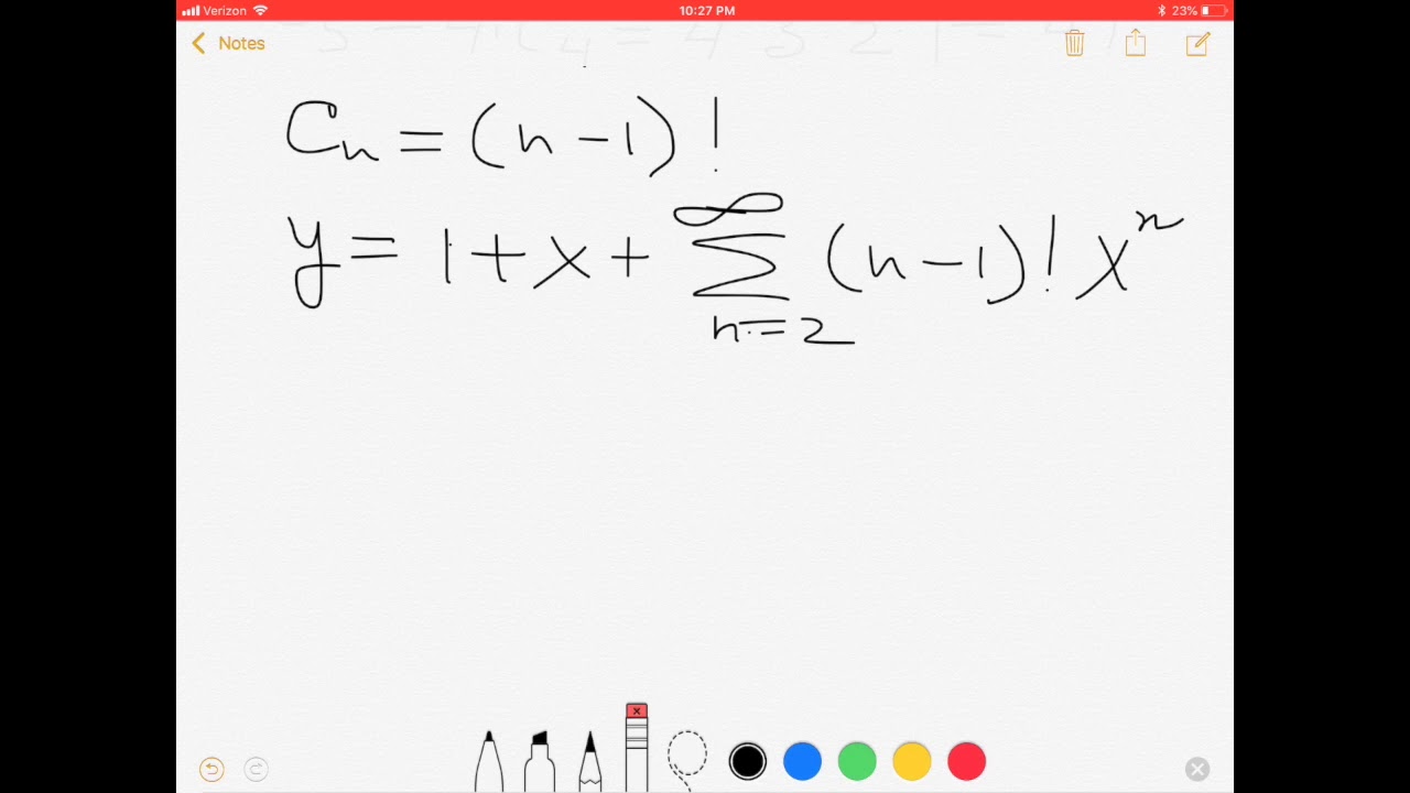 Diff Eq 31 Youtube 2519