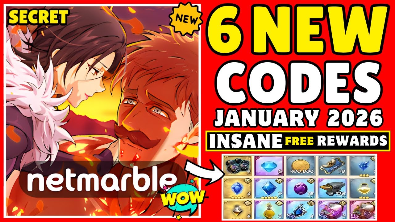 🎁20 January Codes🎁7DS Grand Cross Codes | Seven Deadly Sins: Grand ...