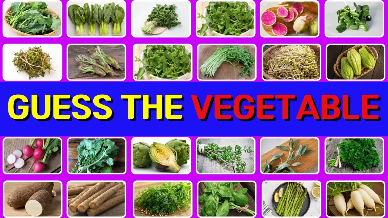 🥦|Guess The 60 Vegetable Quiz| Guess the Vegetable in 3 Seconds! 🚀 Are ...