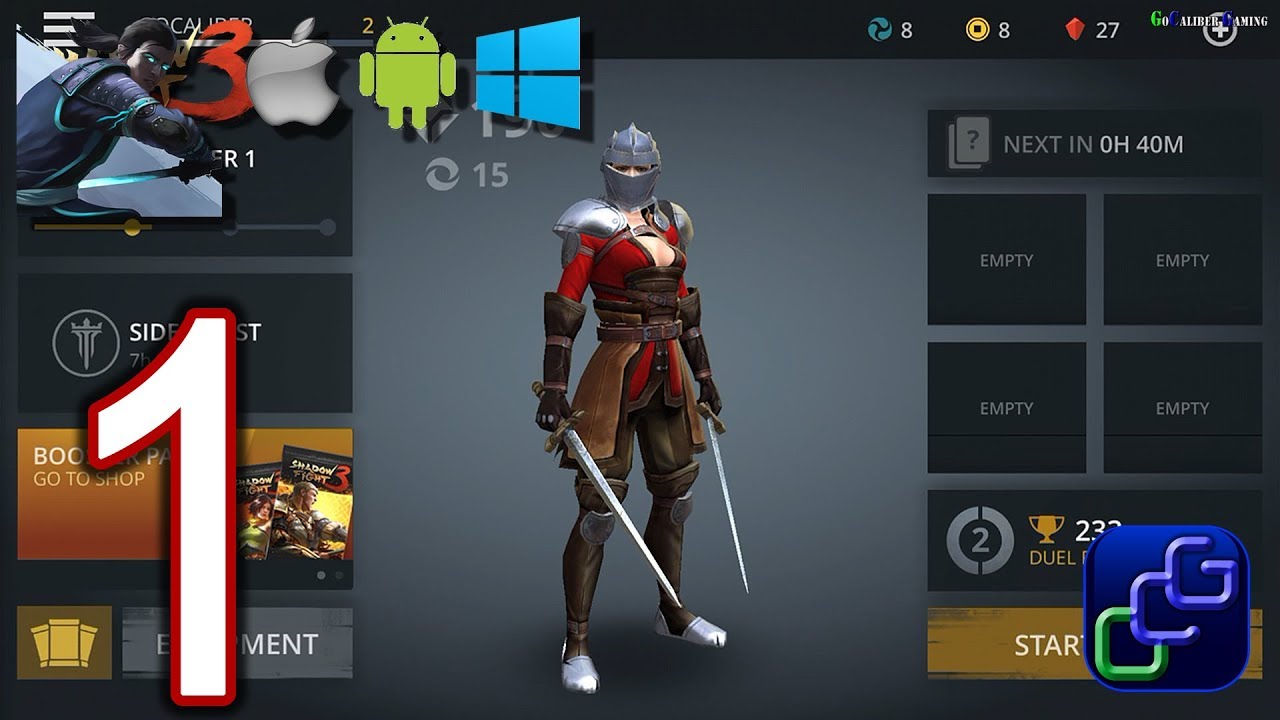 Shadow Fight 3 Android iOS Walkthrough - Part 1 - Chapter 1, Side Quest ...