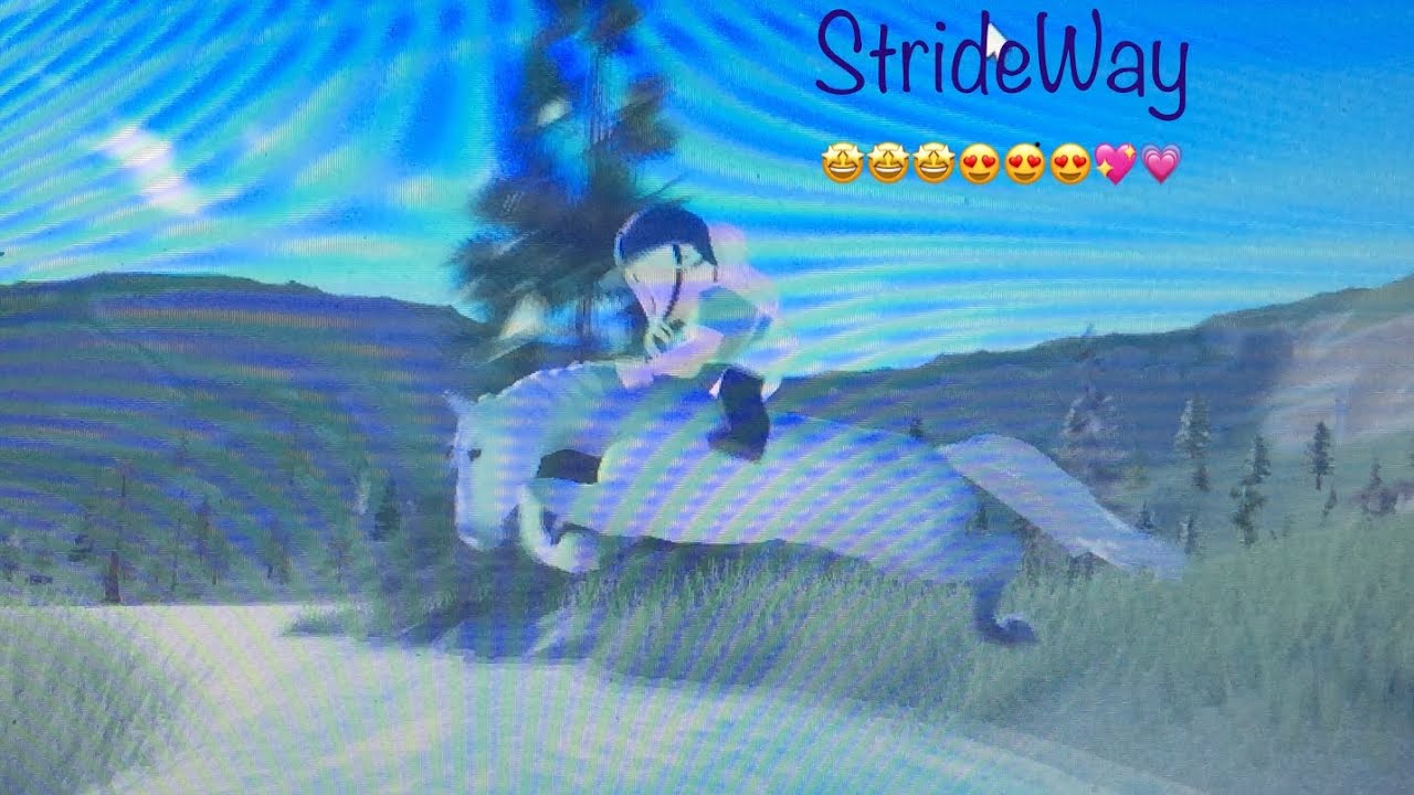 New robolx horse game 🤩🥳😍😄🐴💖💗#roblox #strideway ||Look at the ...