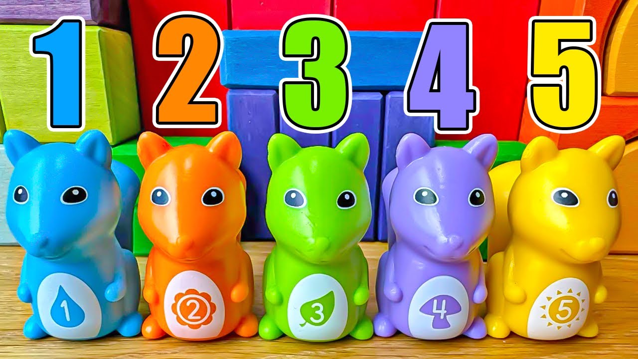 Color, Number and Toys 30 Minute Learning With Nicole - Toddler Color ...