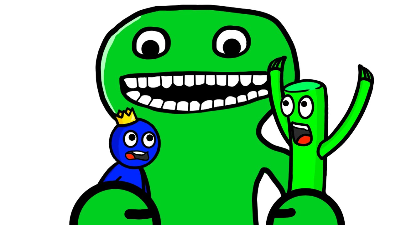 Jumbo Josh and Rainbow Friends! Garten of Banban Animation - YouTube