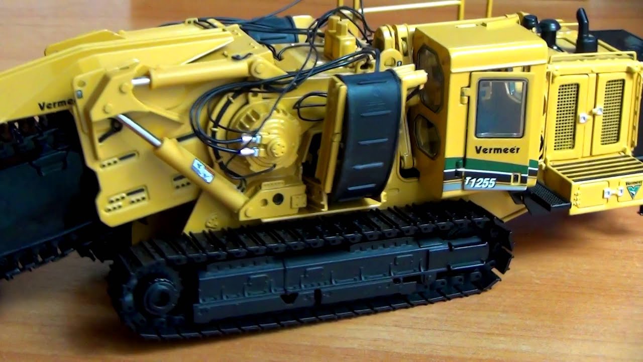 Vermeer T 1255 Trencher - YouTube