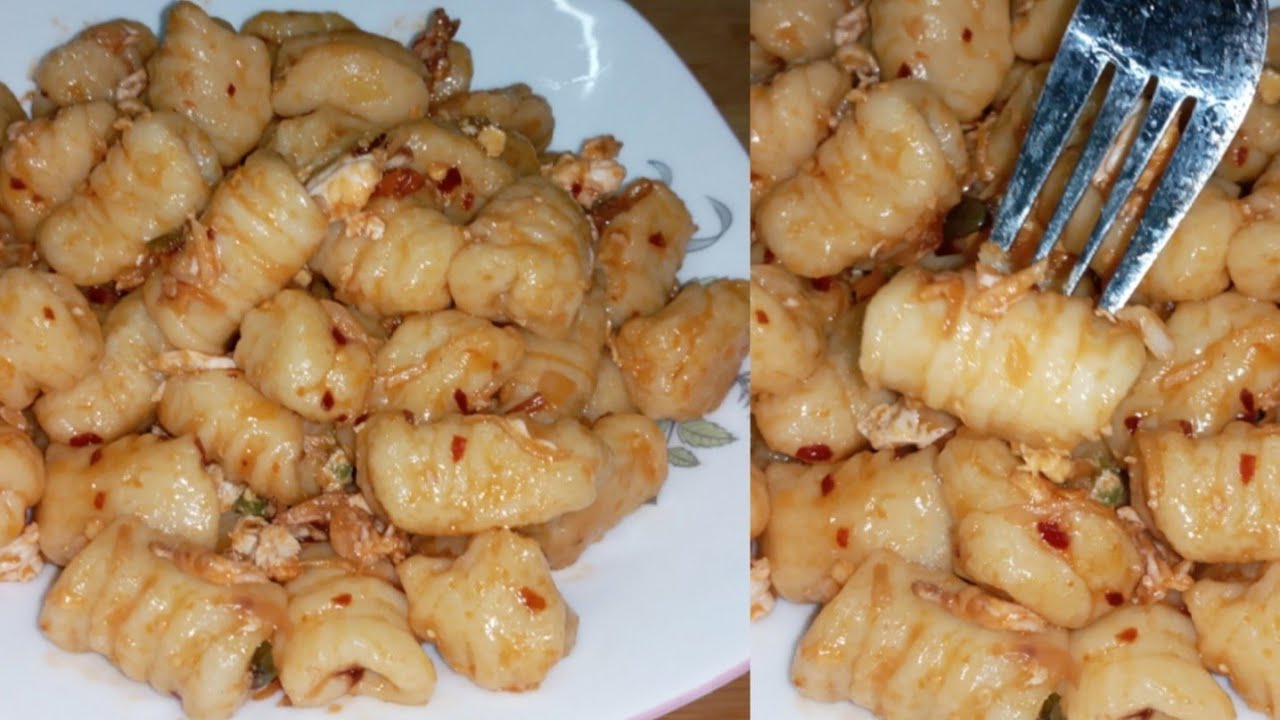 Potato Gnocchi Pasta Recipe || Potato Pasta Recipe || Potato Gnocchi ...