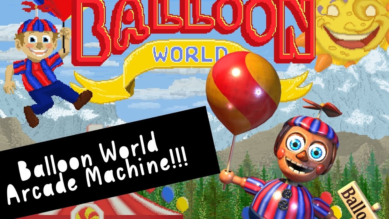 Balloon world Arcade machine in security breach!! - YouTube