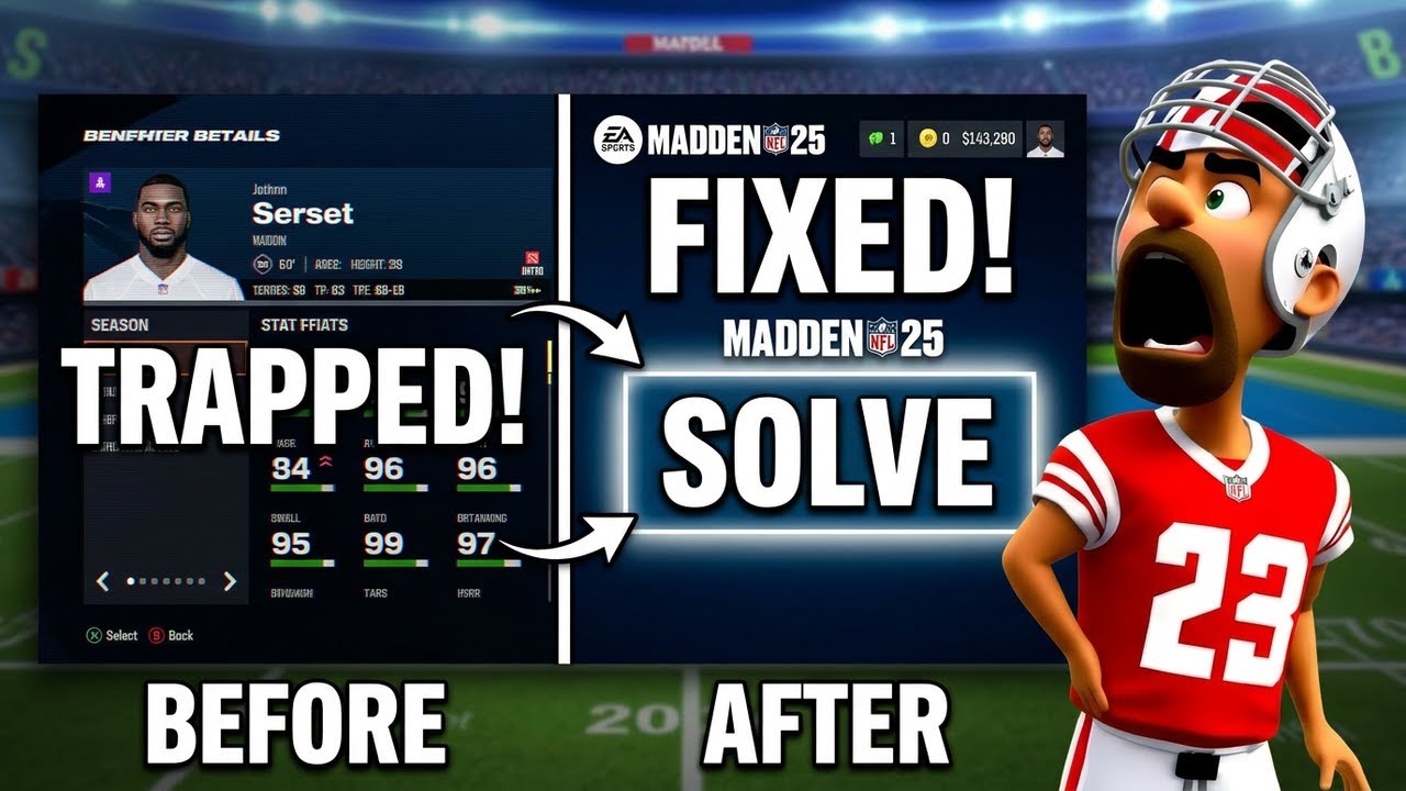 Trapped in Madden 25? Here's the Surprising Solution! - YouTube