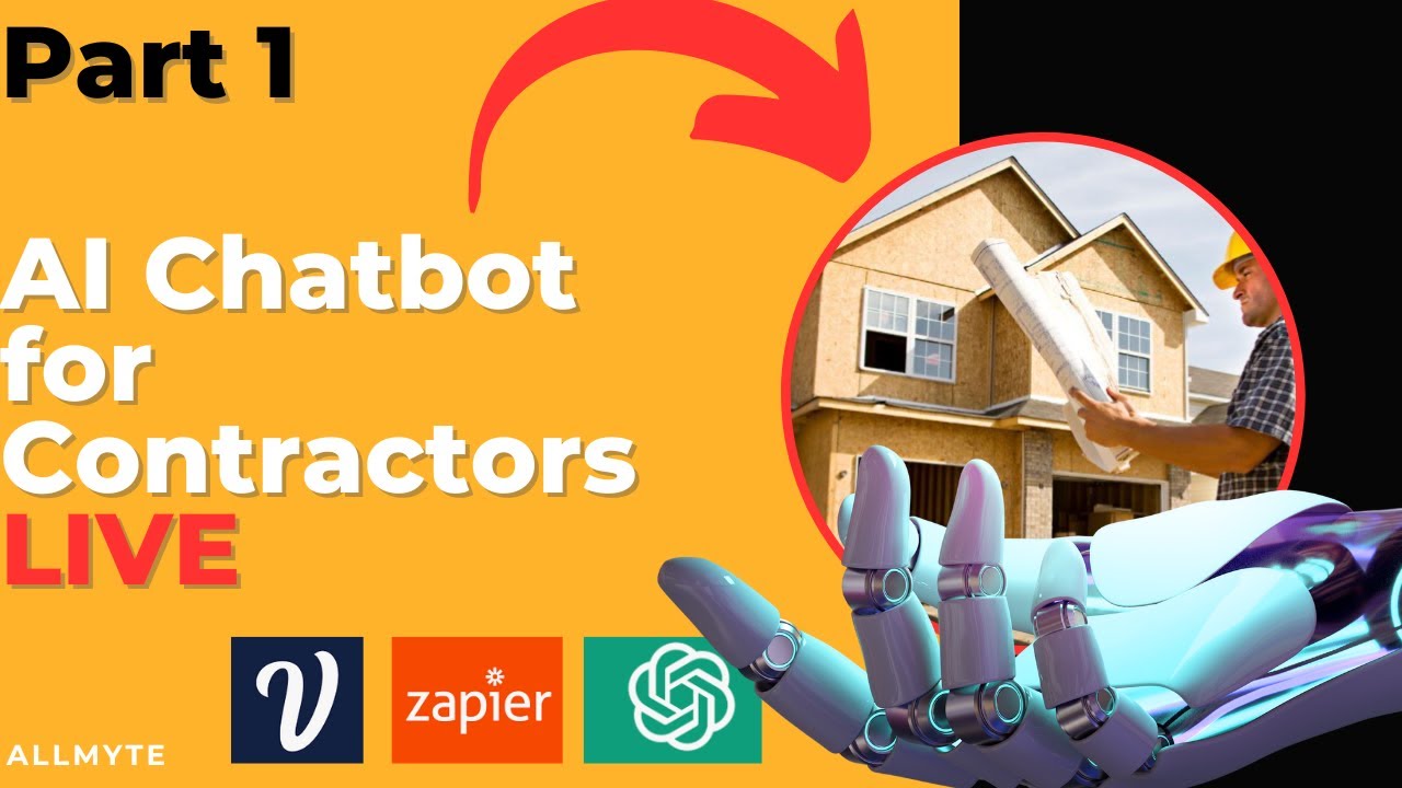 Building a Contractor AI Chatbot LIVE Part 1 : Why Chatbots (Voiceflow ...