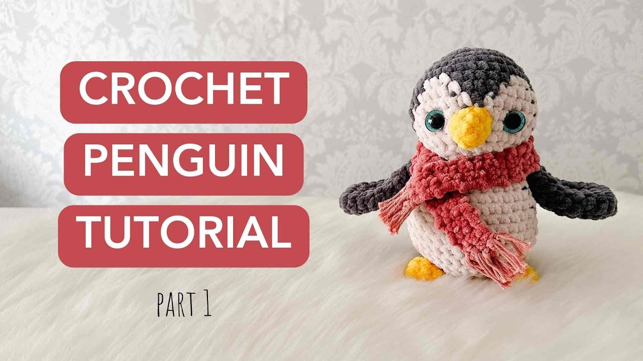 EASY Crochet Penguin Tutorial Part 1 l FREE Amigurumi Pattern - YouTube