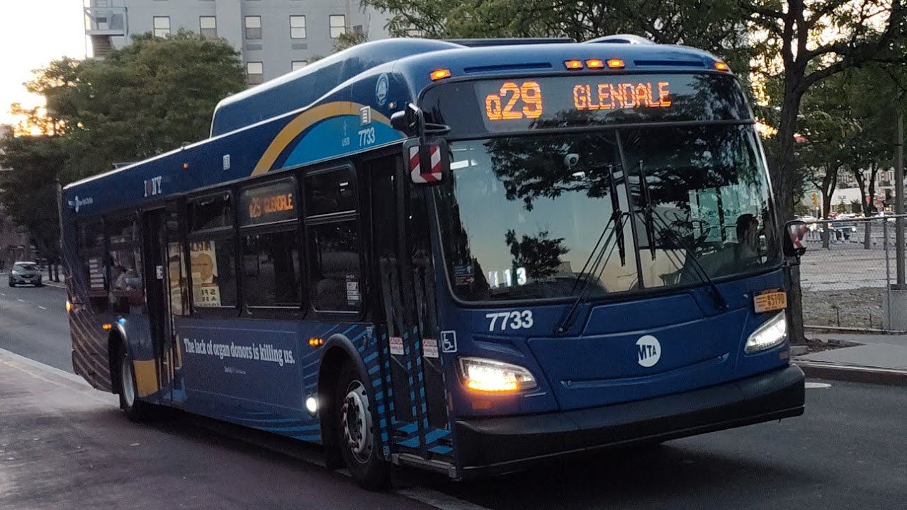 MTA NYCT Bus: 2018 New Flyer XD40 Xcelsior #7733 on the Q29 @ Queens ...