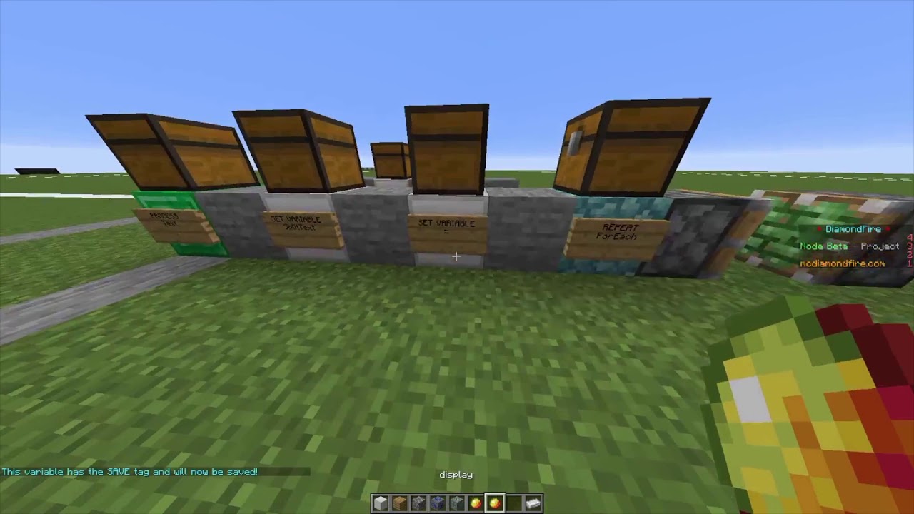 How to do scribble text in Minecraft || DiamondFire Tutorial - YouTube