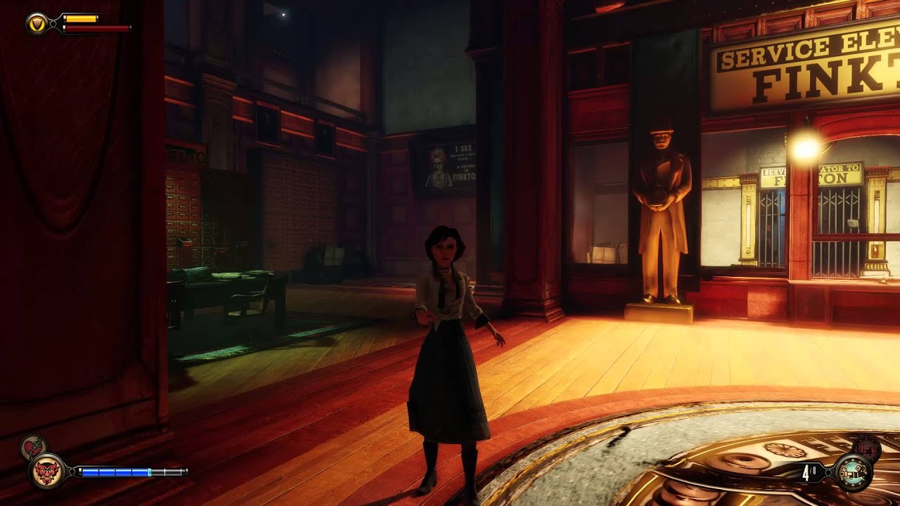 BioShock Infinite - Coin Flip FROM AFAR! - YouTube