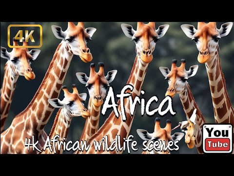 "4k Savanna Wildlife Safari: Animals of Africa in Ultra HD - Relaxing ...