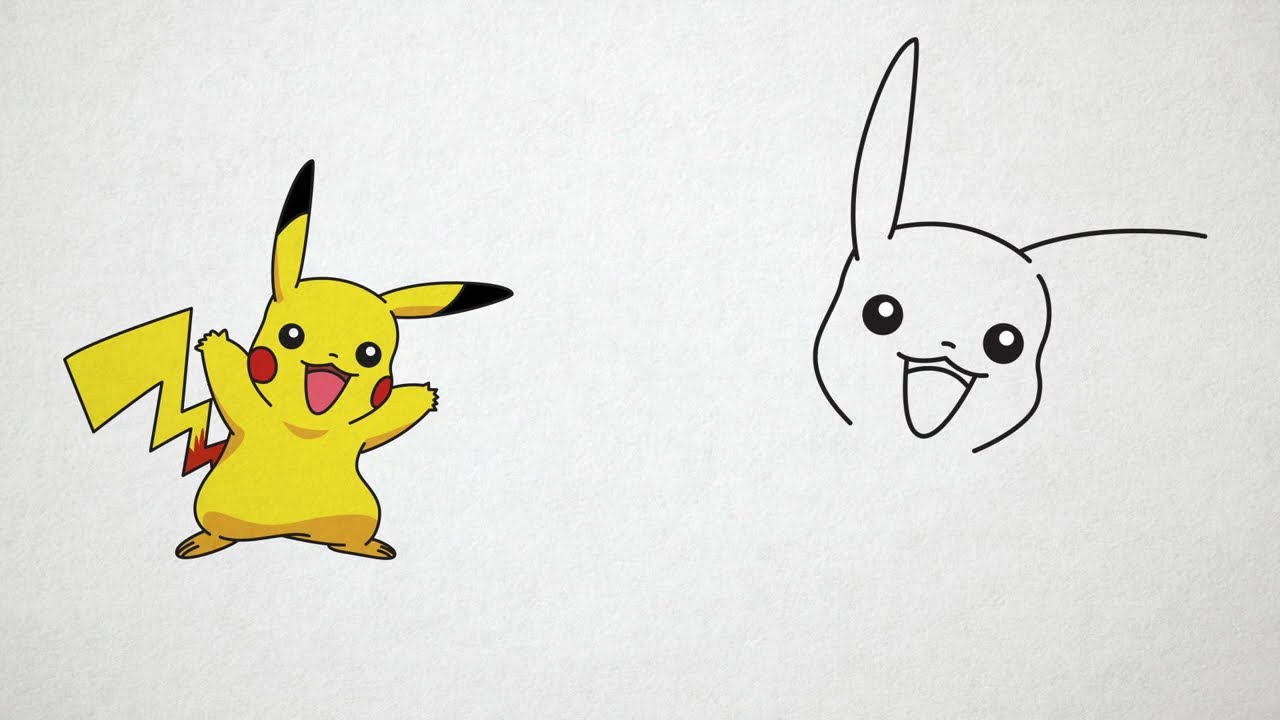 Pikachu Lightning Drawing