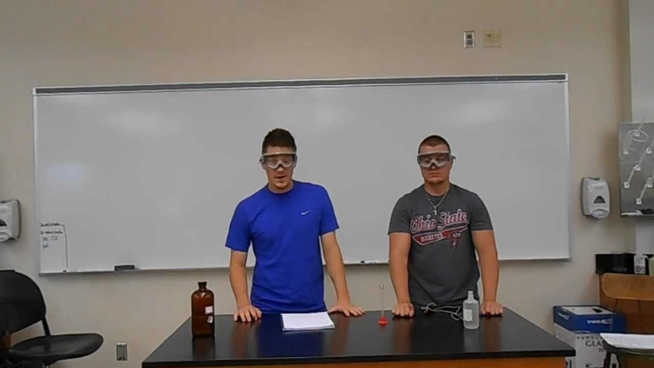 Chemistry Lab Demonstration: pop bottle cannon - YouTube