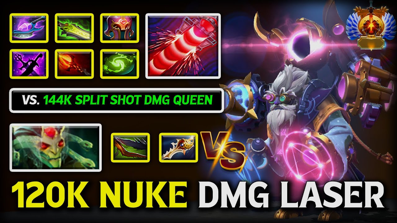 120K Nuke Damage Laser MID Tinker | Full of Burst Damage Build | Vs ...