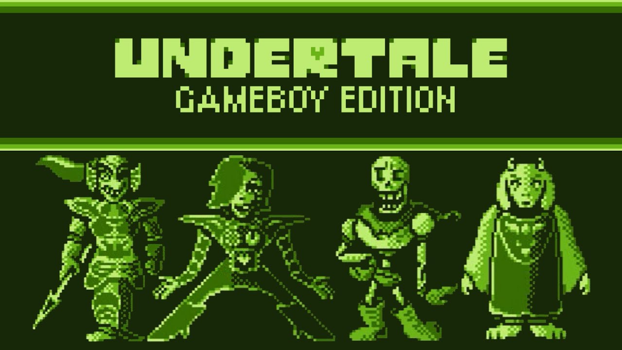 Undertale Gameboy Edition Completed || [Part 1] || Undertale Fangame ...