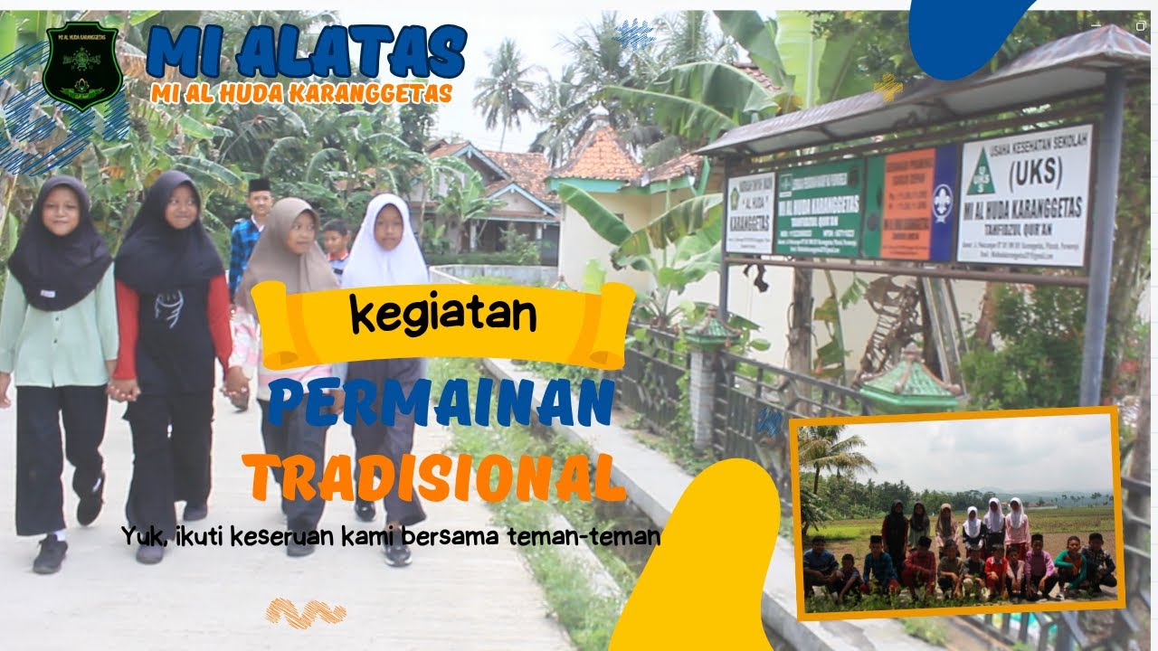 PERMAINAN TRADISIONAL JAMURAN SISWA-SISWI KELAS 6 MI ALATAS - YouTube