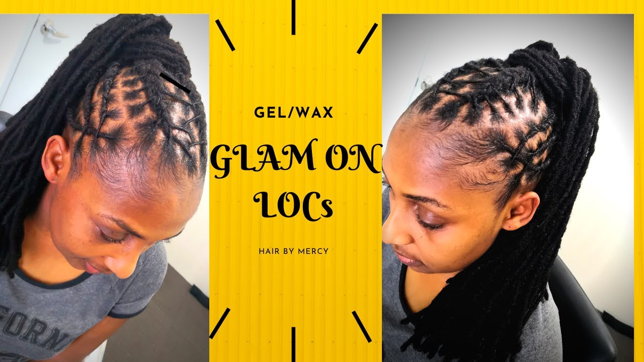 Retouching LOCs using Wax | Palm Rolling Method | How to| HairByMercy ...