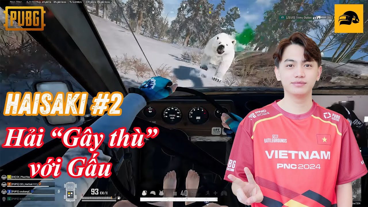 PUBG PC I CES_Haisaki #2 I Hải "có thù" với Gấu Bắc Cực - YouTube