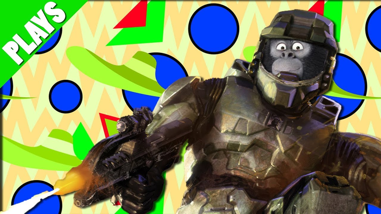 HALO 2: GREEN ROBOT FIGHTS ELDERLY ALIENS - Part 2 - JAR Plays - YouTube