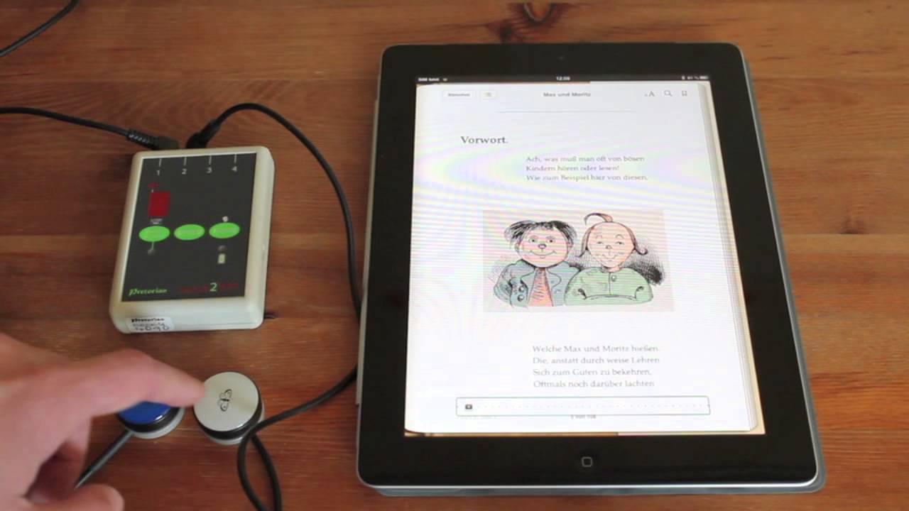 Der iBooks-Modus beim Switch2Scan - YouTube