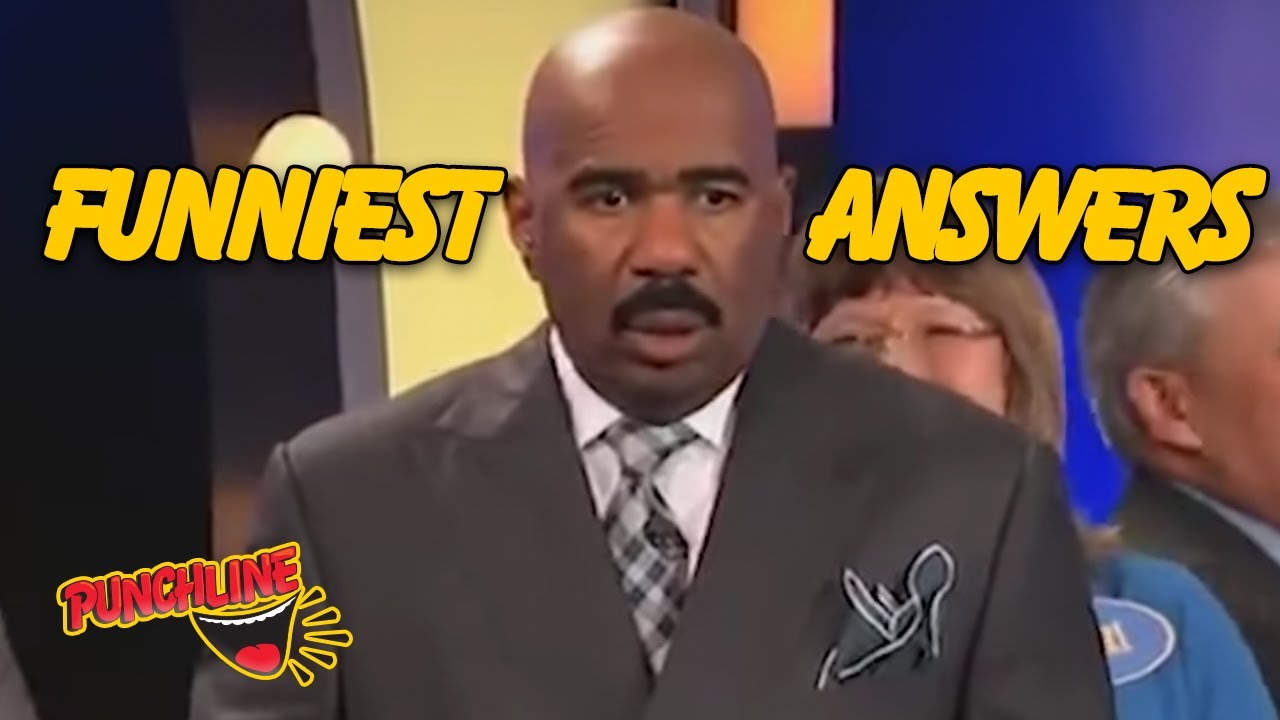 GET READY TO LAUGH! Funniest Answers From Steve Harvey Family Feud ...