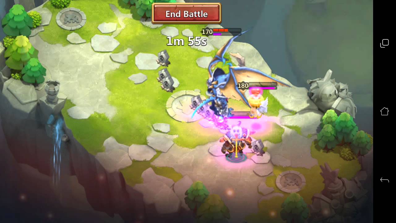 Castle Clash - HBD Huge damage + mobs Demon - YouTube