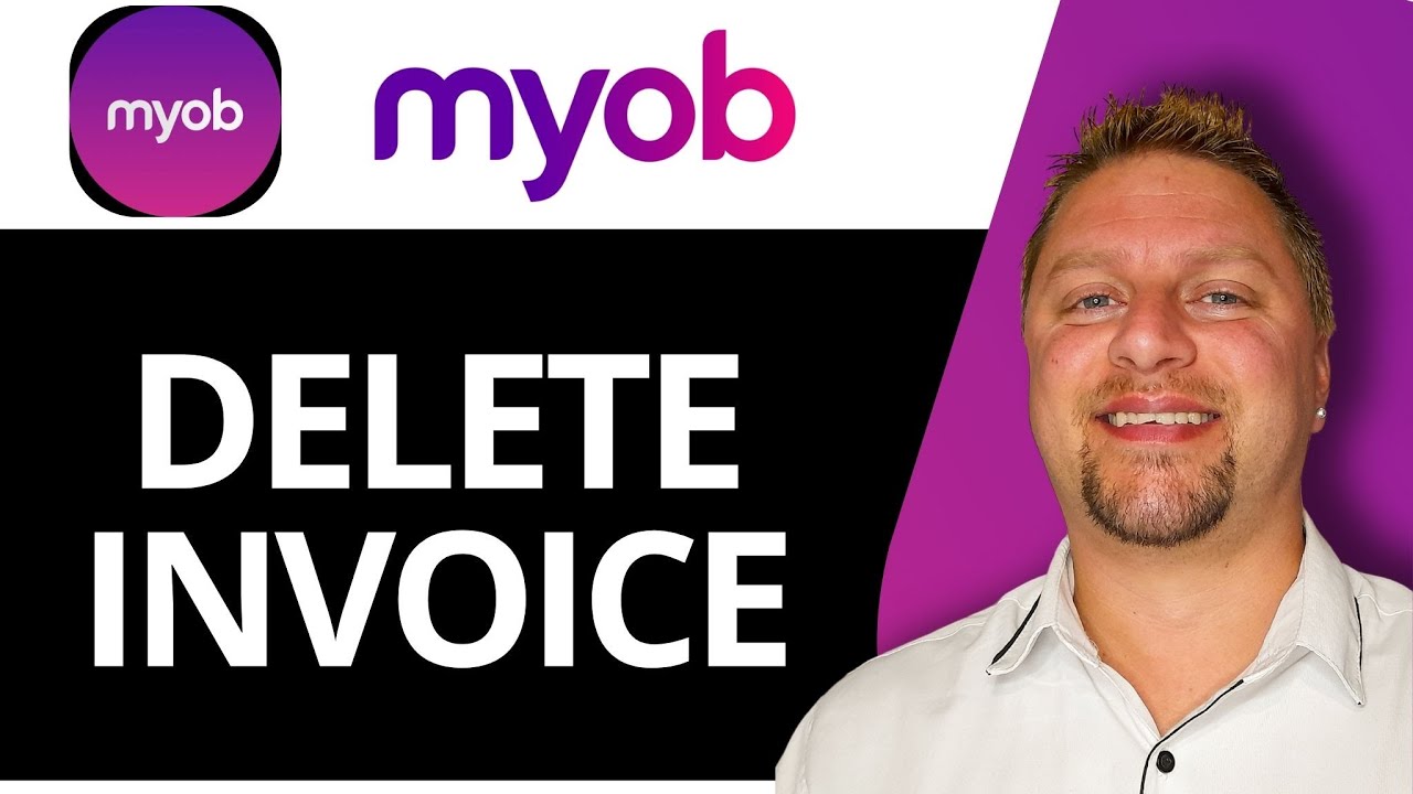 How to Delete Invoice in MYOB | MYOB Tutorial 2025 - YouTube