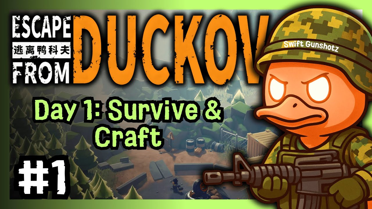 Day 1 in Escape From Duckov 🦆 | Exploring GROUND ZERO & First Quests ...