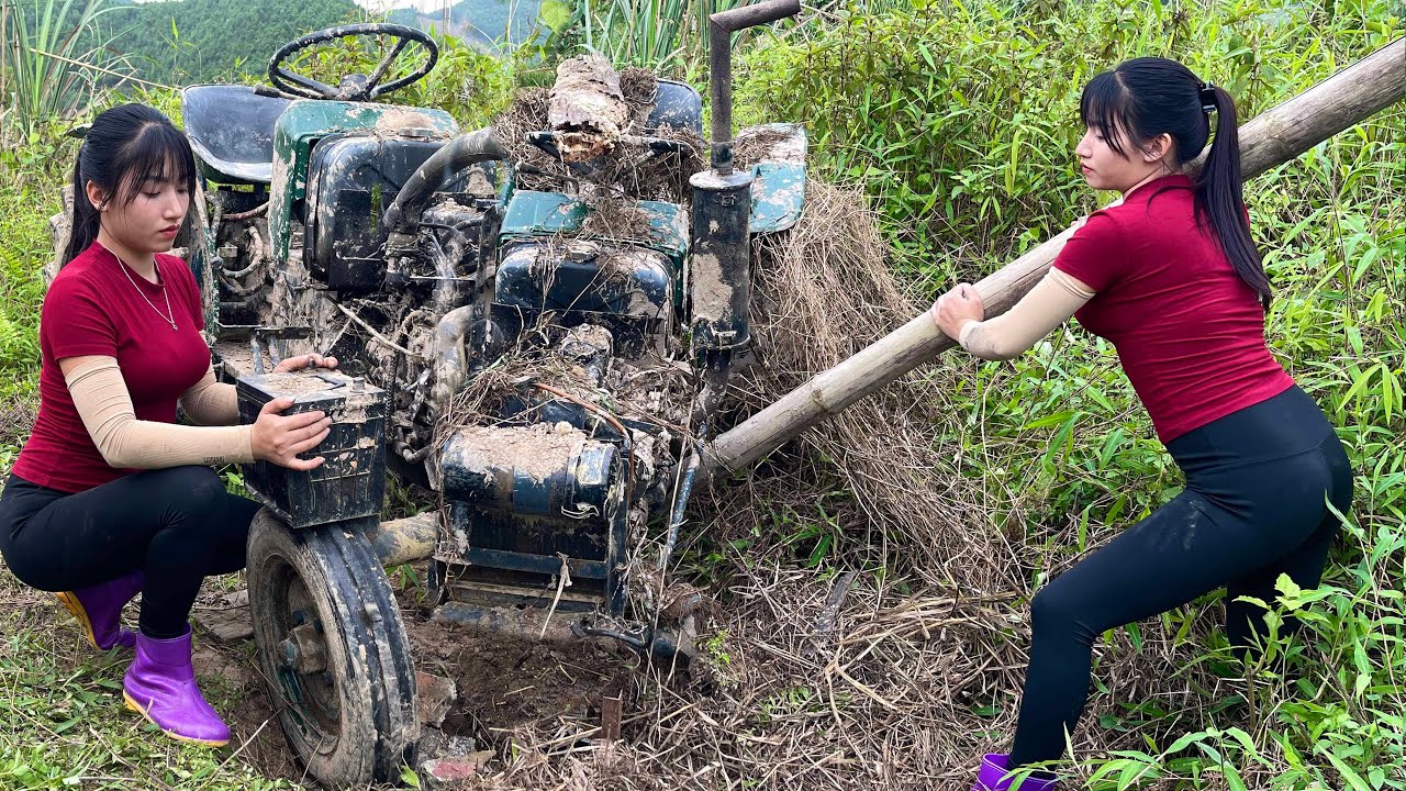 AWAKENING THE 1945 TRACTOR REINVENTED BY HUMANS - YouTube