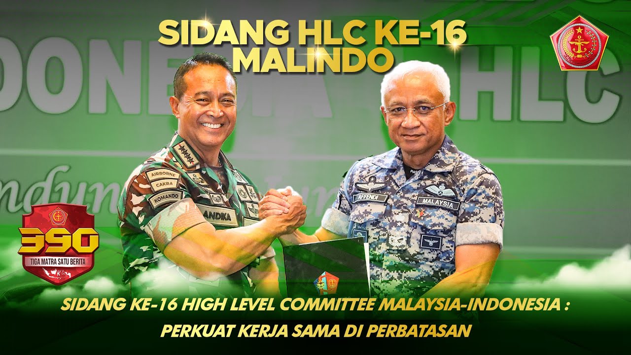 Sidang ke 16 High Level Committee Malaysia Indonesia Perkuat Kerjasama ...