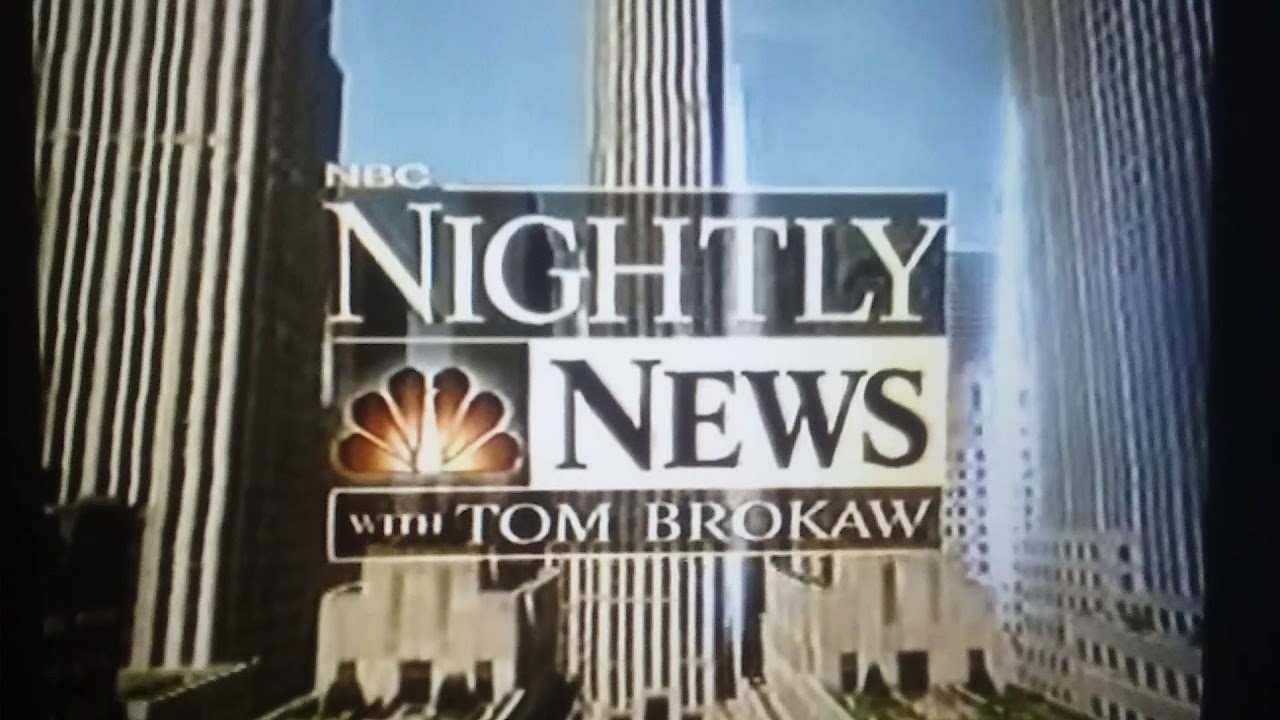 NBC Nightly News Logo (1999) (with Low Toned Variant) - YouTube