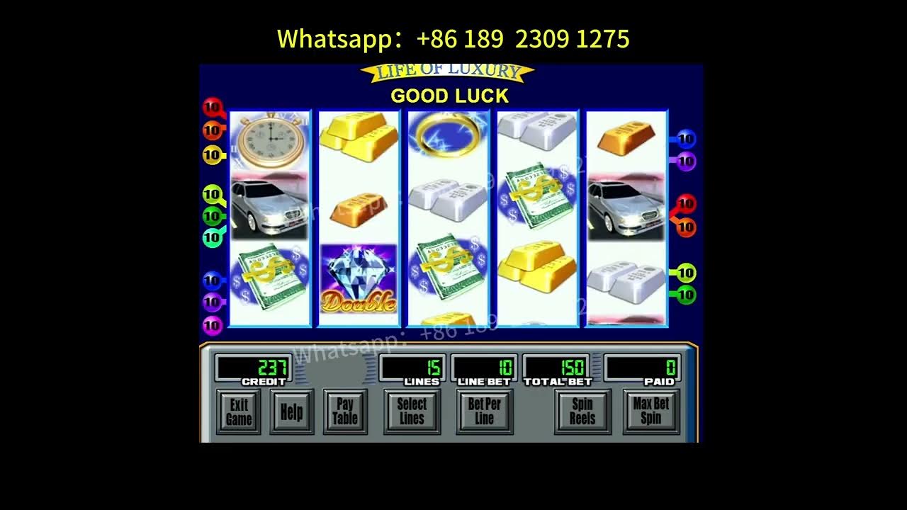 Luxury Keno With Four Hearts 4 ️ Game 19 Inch 22Inch Keno Slot Gaming ...