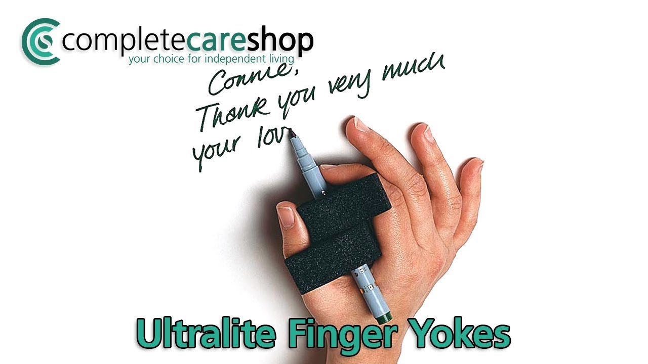 Ultralite Finger Yokes - Keeps Finger Stable When In Use - YouTube