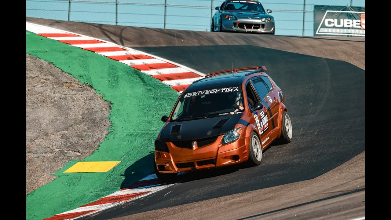 Pontiac Vibe/Toyota Voltz Laguna Seca - YouTube