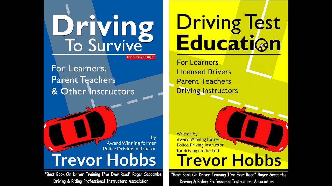 Drive to Survive / Driver Test Education by Trevor Hobbs Book Promo ...