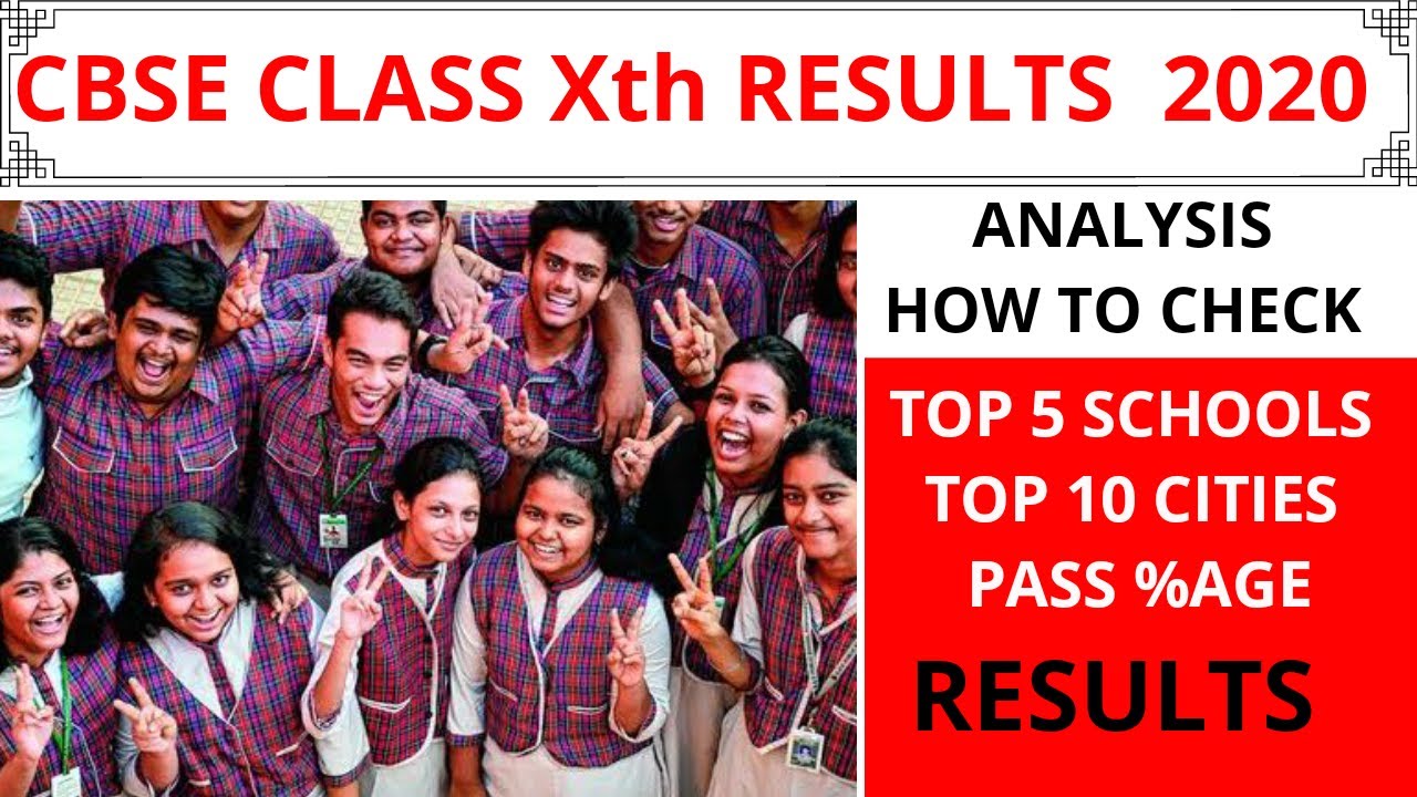 CBSE Class 10th Results 2020 | Latest update | Top 5 Schools | Top 10 ...